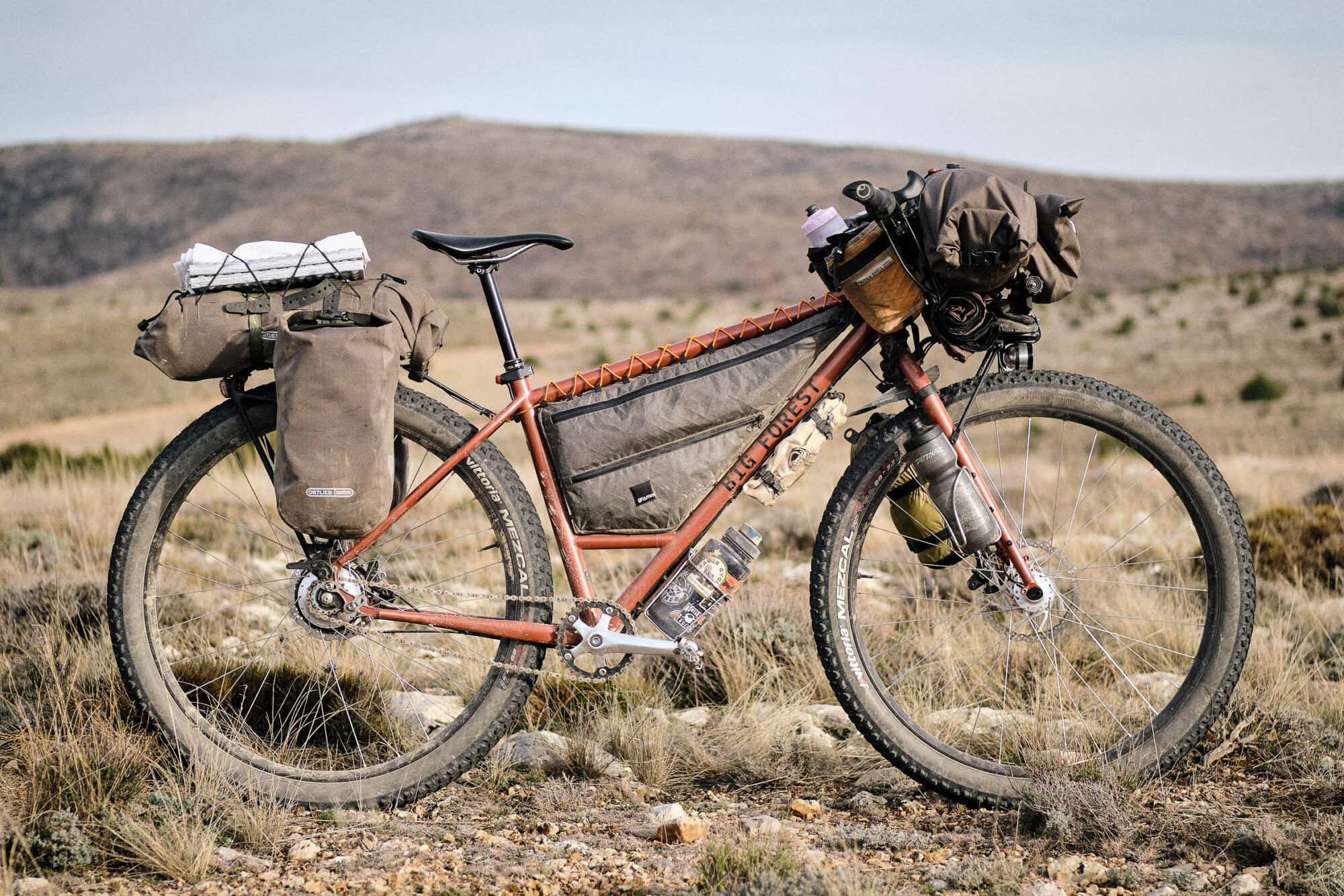 Josh’s Custom Big Forest Frameworks ATB - BIKEPACKING.com