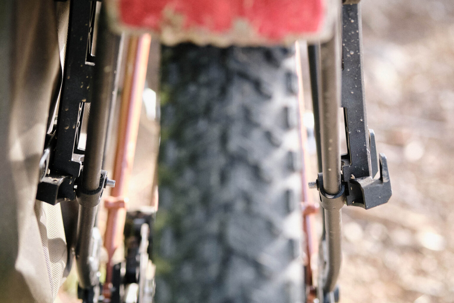 Mini Panniers and Cargo Cages on a Quick-Rack - BIKEPACKING.com