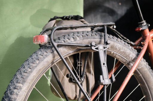Mini Panniers and Cargo Cages on a Quick-Rack - BIKEPACKING.com
