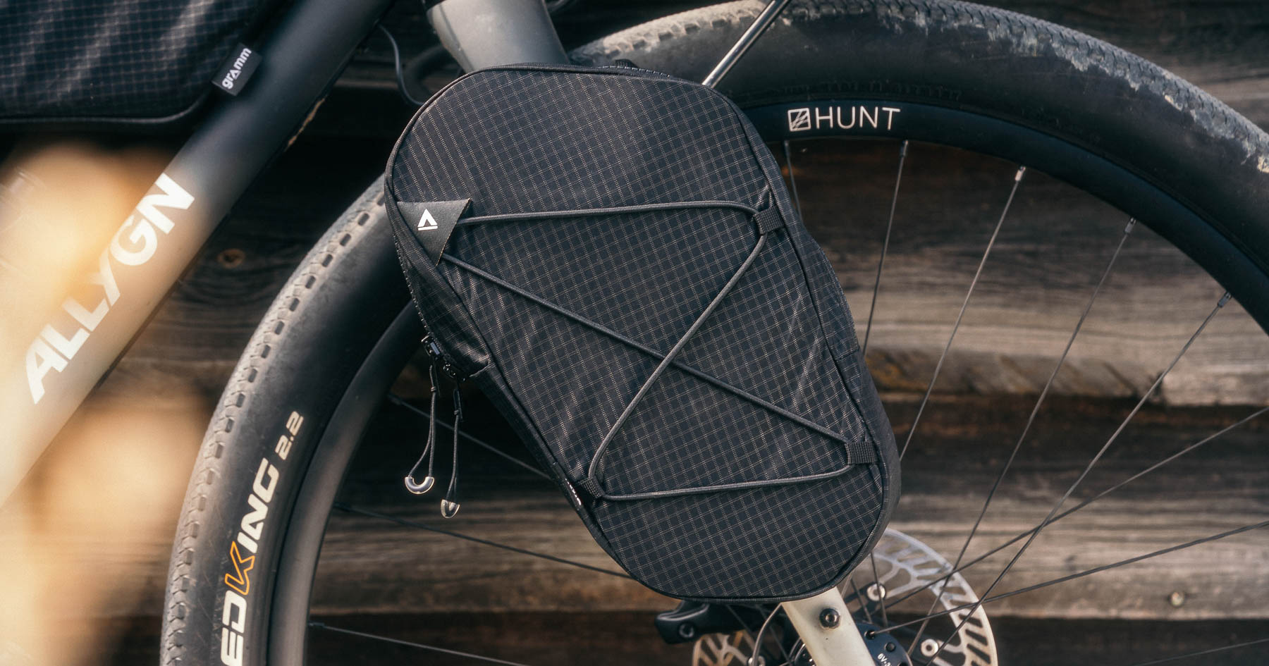 Check out the Gramm x Allygn Micro Panniers - BIKEPACKING.com