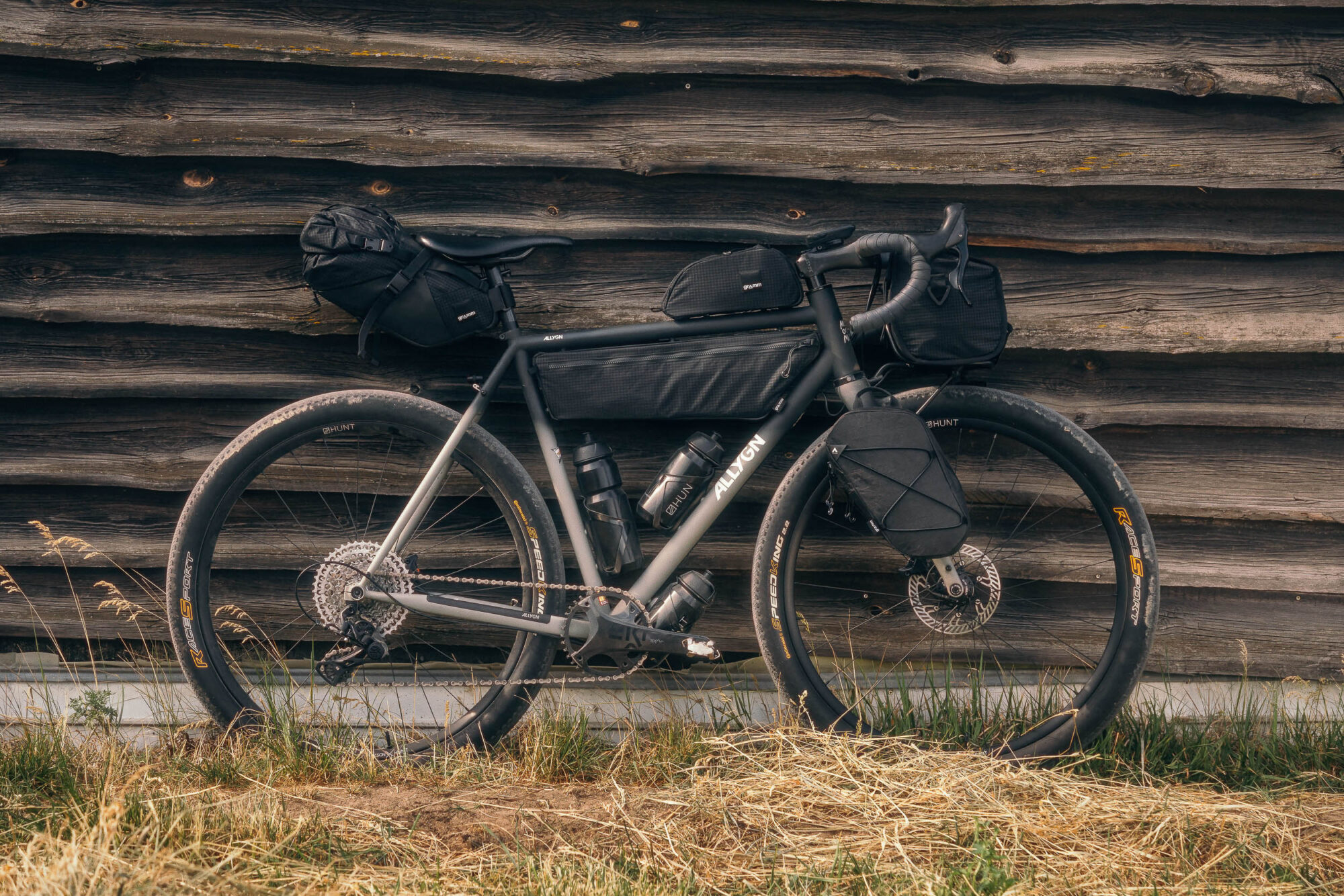 Check out the Gramm x Allygn Micro Panniers - BIKEPACKING.com