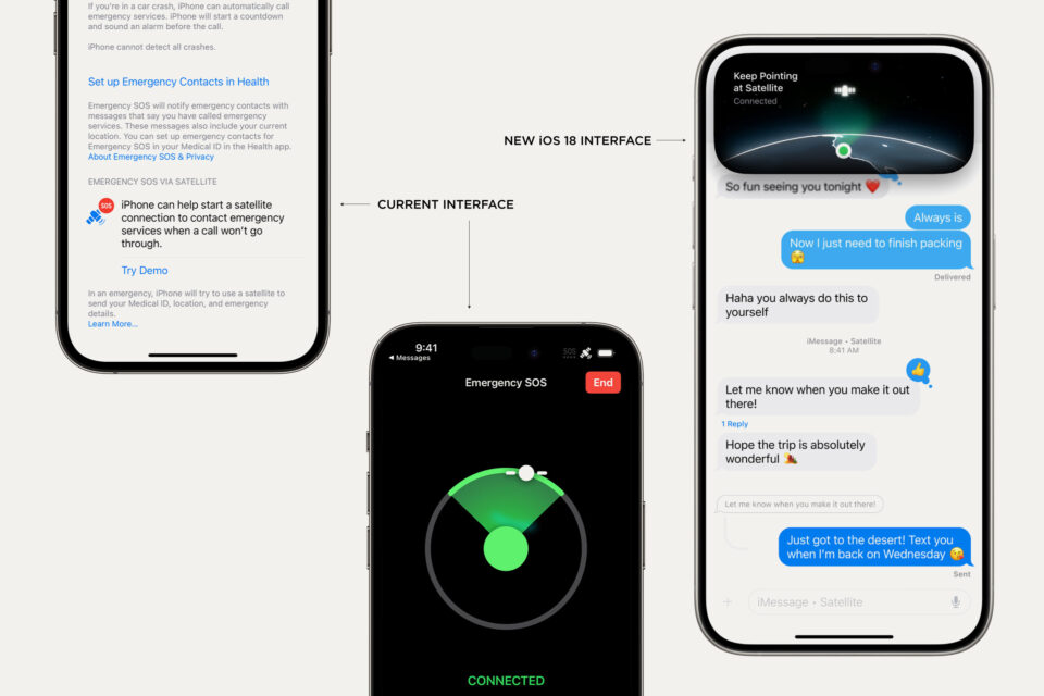 Apple iOS 18 Satellite Text Messages - BIKEPACKING.com