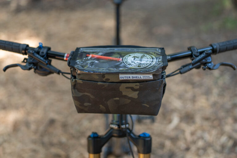 Updated Outer Shell Drawcord Handlebar Bag - BIKEPACKING.com