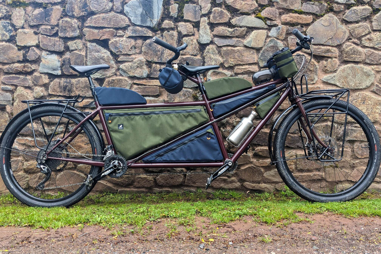 Reader's Rig: Naomi and Matt's Custom Clandestine Tandem - BIKEPACKING.com