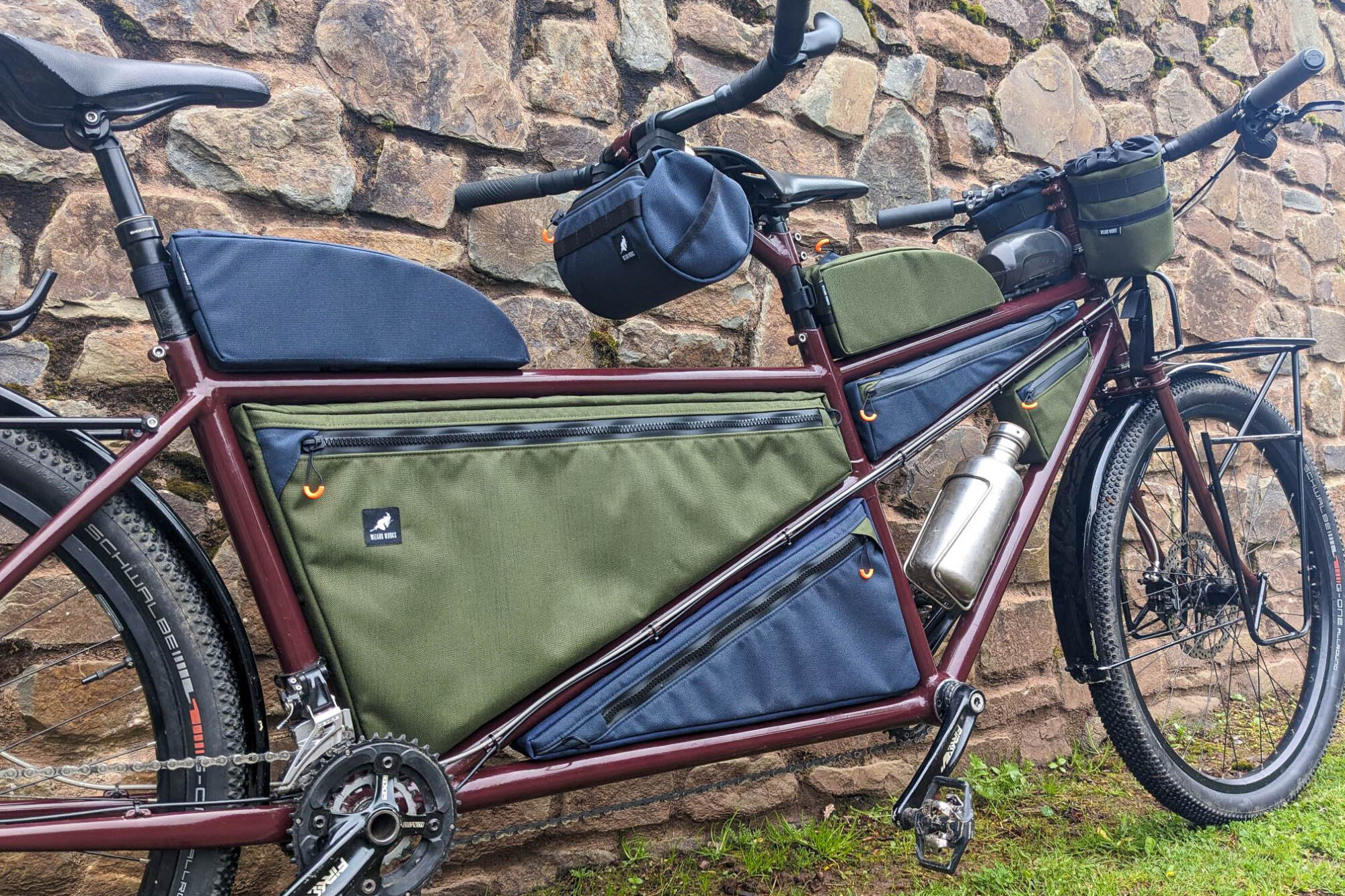 Reader's Rig: Naomi and Matt's Custom Clandestine Tandem - BIKEPACKING.com