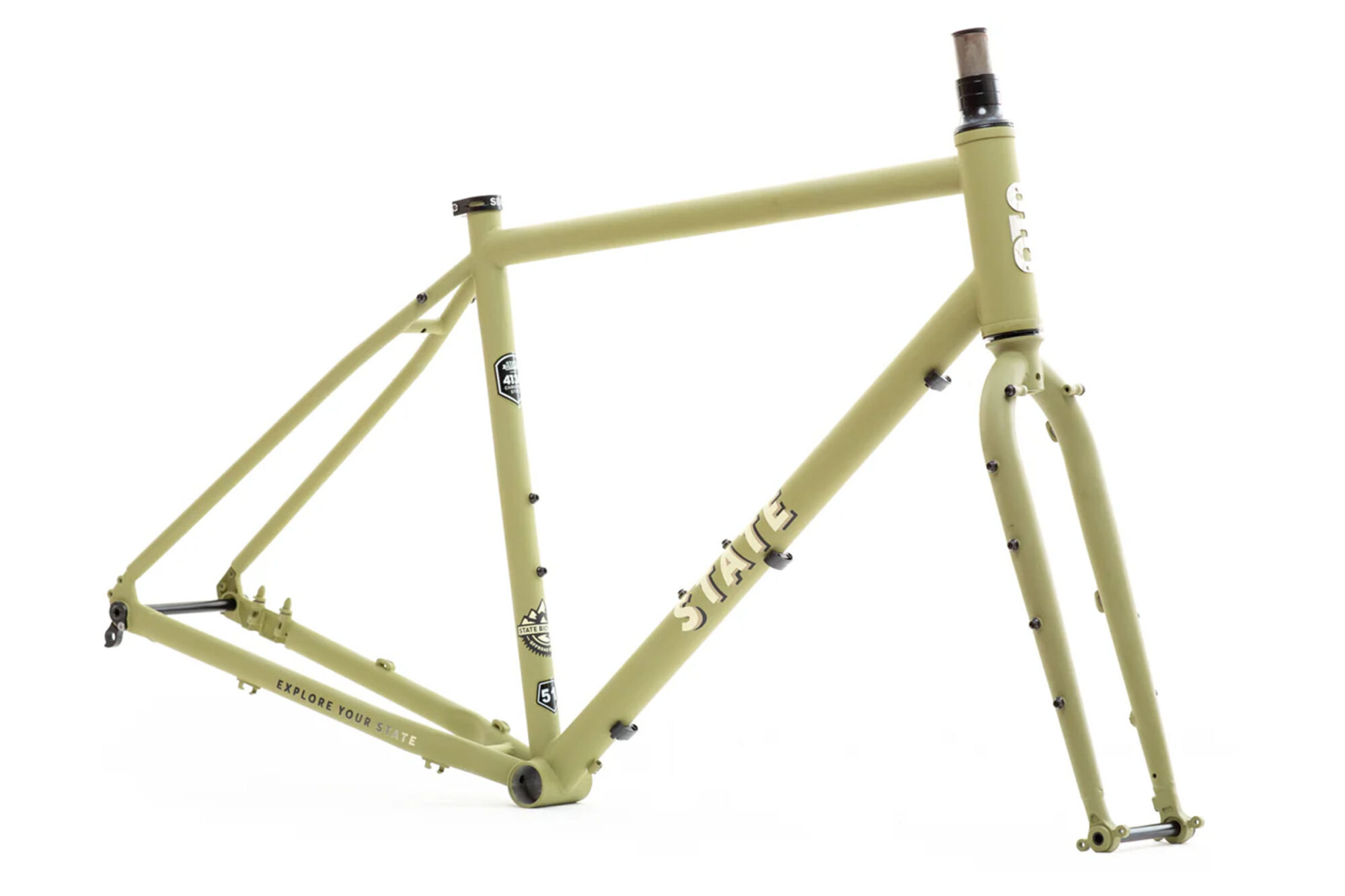 State 4130 All-Road Matte Olive - BIKEPACKING.com