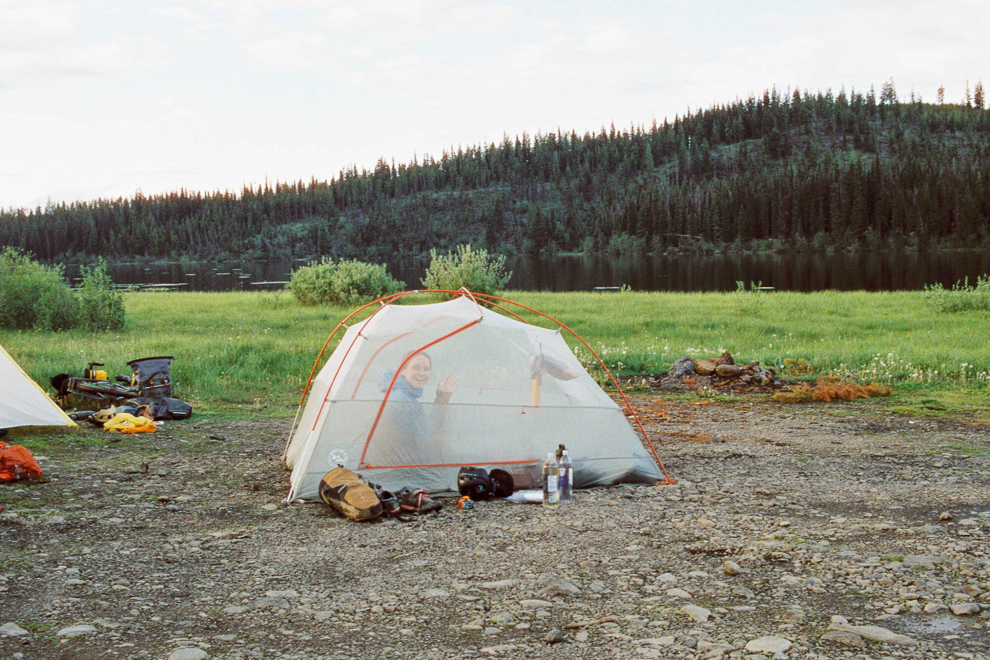 Bikepacking Lac Du Bois Tranquility on Super 8 Film - BIKEPACKING.com