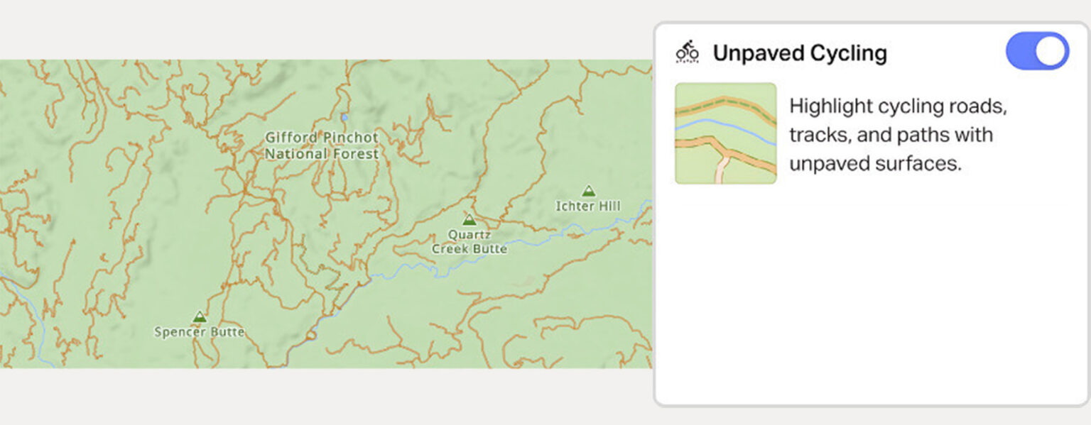 Ride with GPS Adds Advanced Map Layers - BIKEPACKING.com