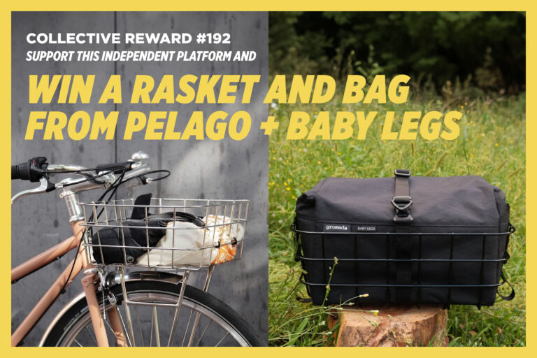 Collective Reward #192: Pelago + Baby Legs Rasket and Bag - BIKEPACKING.com