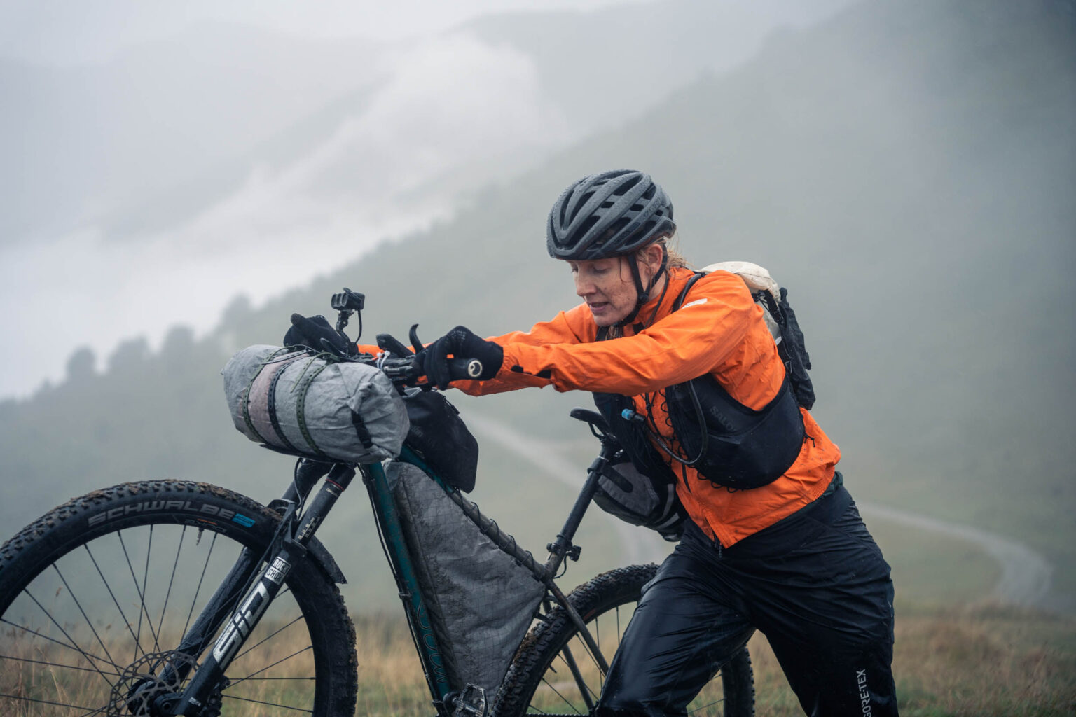 Leanne Bentley Wins Alps Divide 2024 Women's Race - BIKEPACKING.com