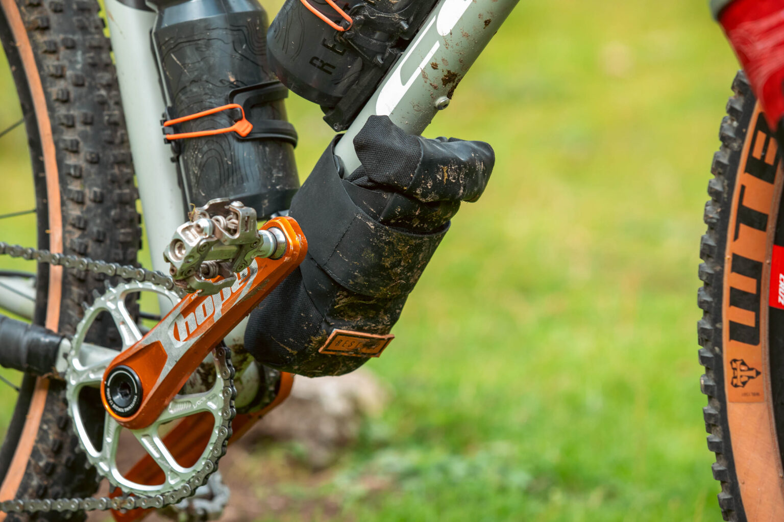 Check out the Restrap Downtube Bag - BIKEPACKING.com