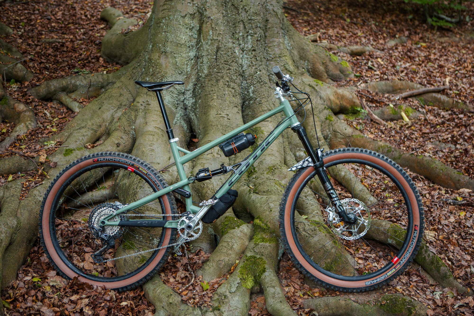 Check out the Restrap Downtube Bag - BIKEPACKING.com