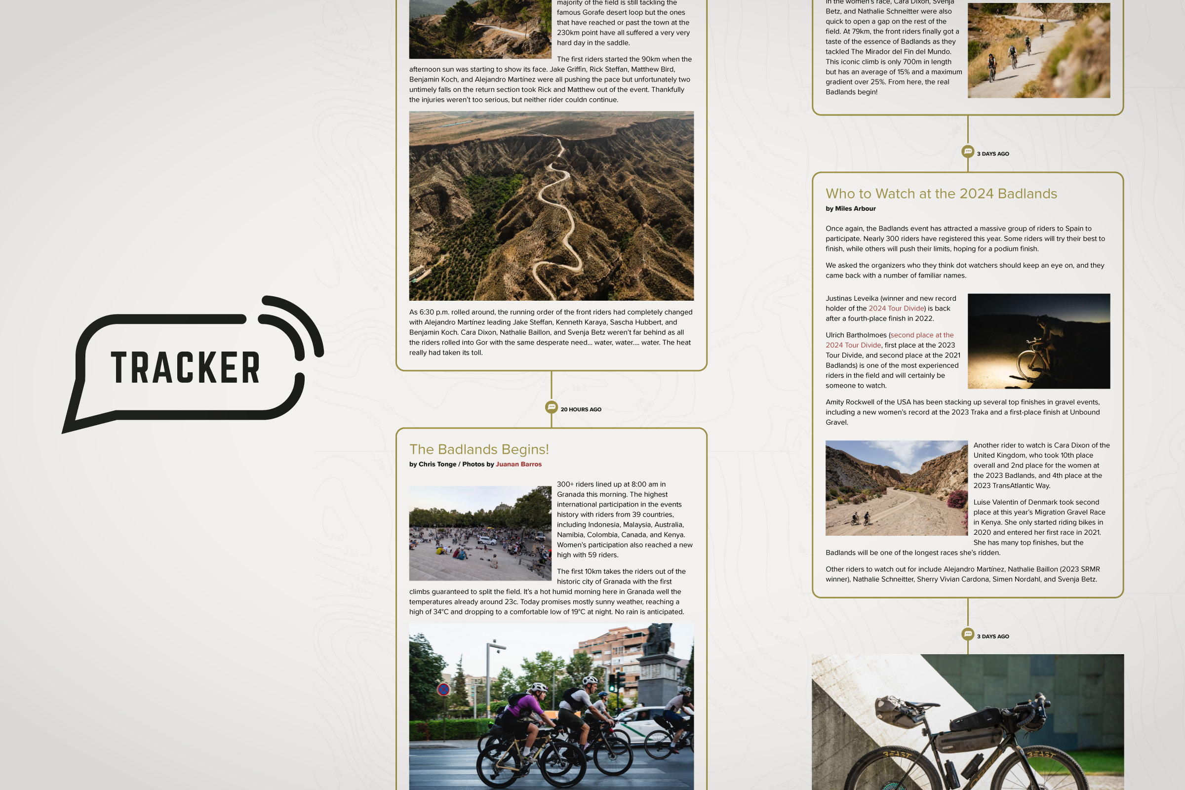 Introducing Tracker Notes - BIKEPACKING.com