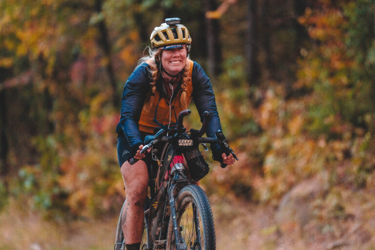 Meaghan Hackinen 2024 Arkansas High Country Race - BIKEPACKING.com