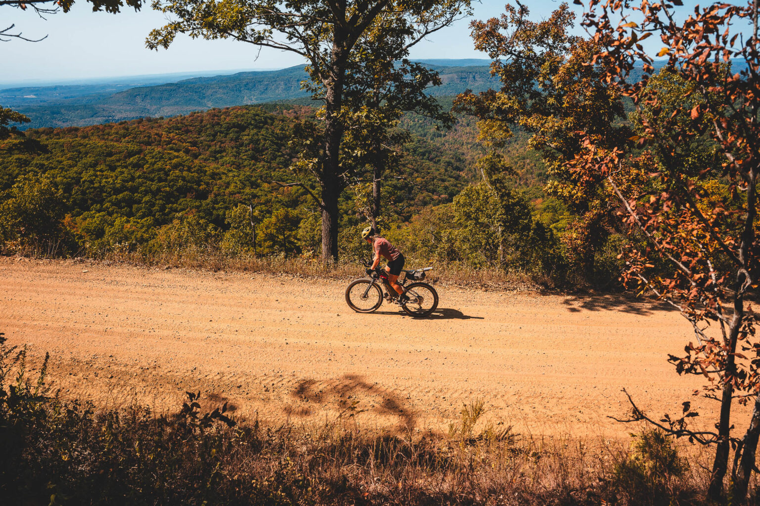 Meaghan Hackinen 2024 Arkansas High Country Race - BIKEPACKING.com