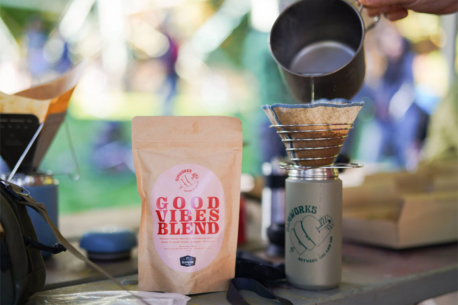 SimWorks 'Good Vibes' Coffee Kit - BIKEPACKING.com