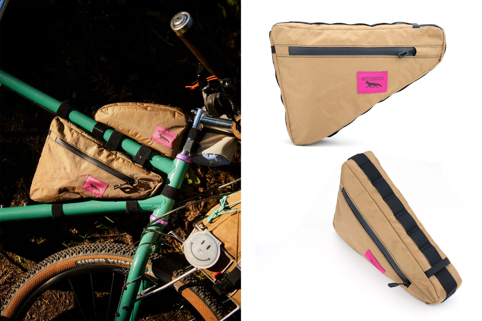 Swift Industries Giddy Up Wedge Frame Bag - BIKEPACKING.com