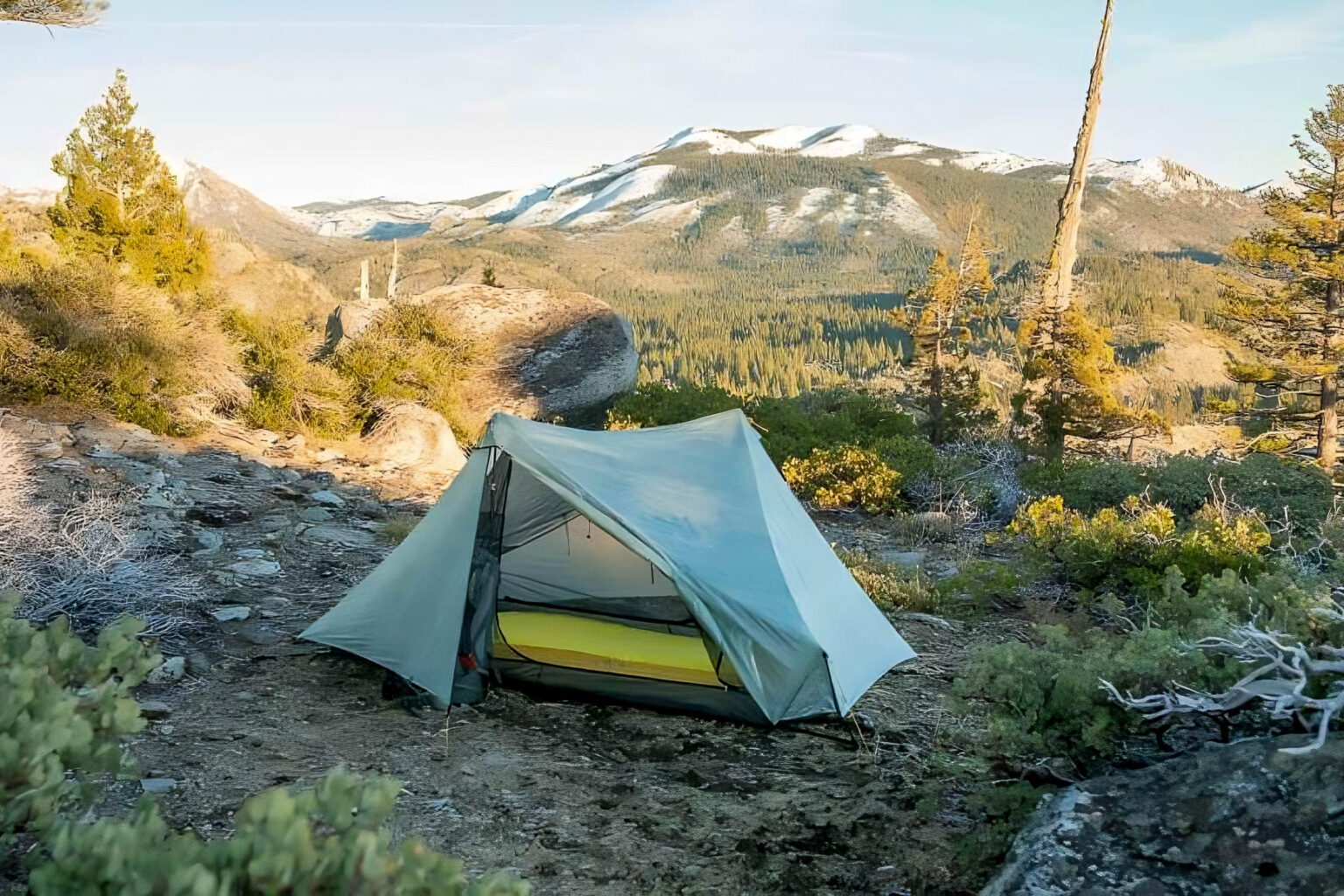 The Updated Tarptent StratoSpire Li Fits Two Wide Pads - BIKEPACKING.com