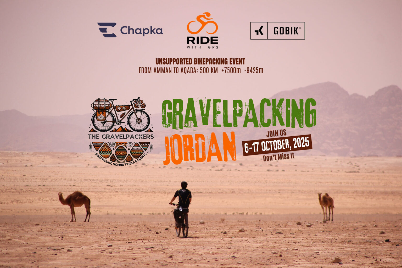 GRAVELPACKING JORDAN 2025 - BIKEPACKING.com