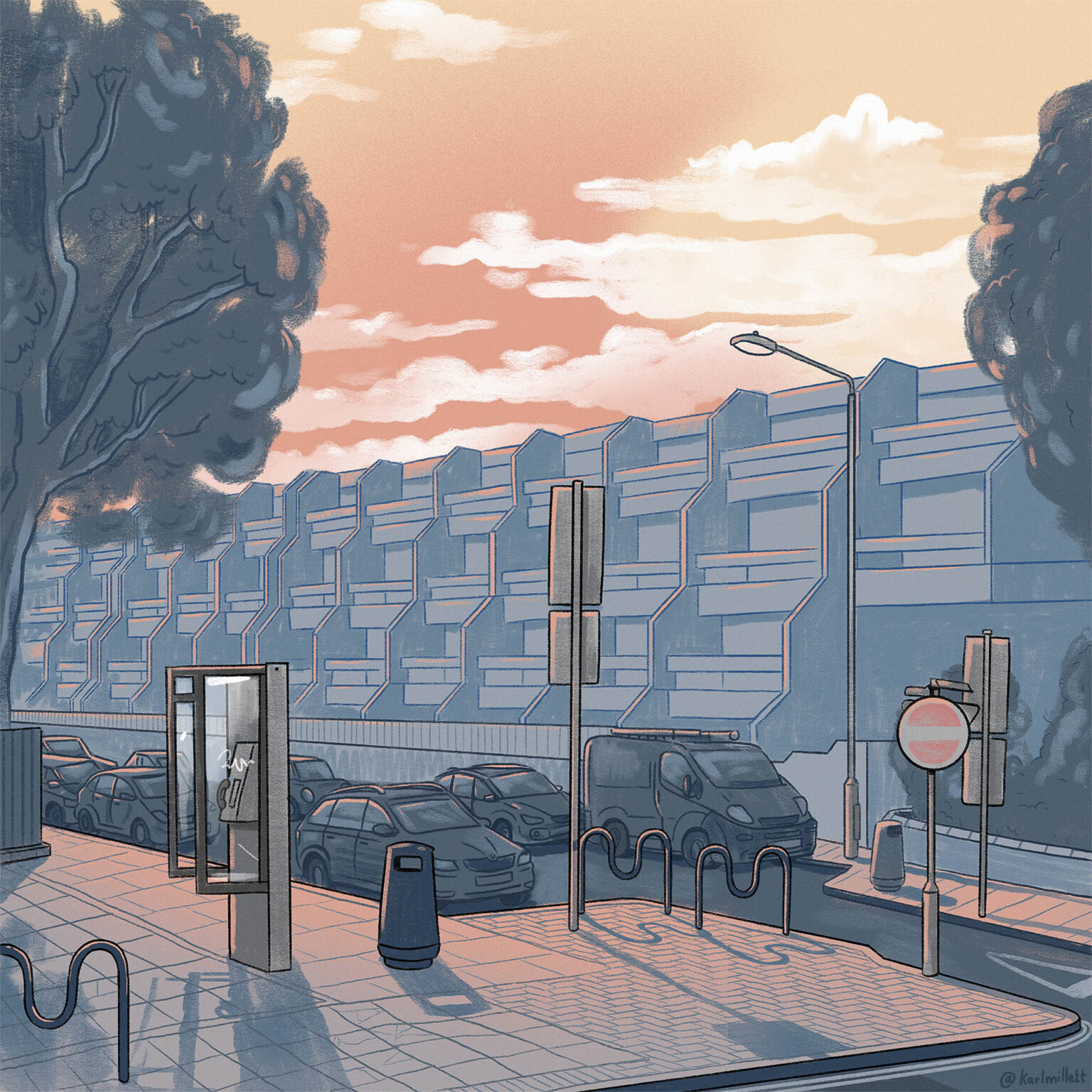 Rider's Lens: Karl Millett's Illustrations - BIKEPACKING.com