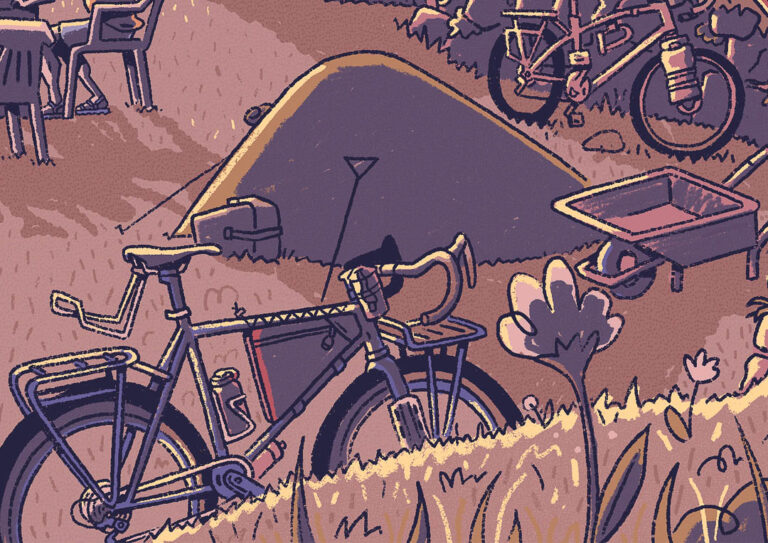 Rider's Lens: Karl Millett's Illustrations - BIKEPACKING.com
