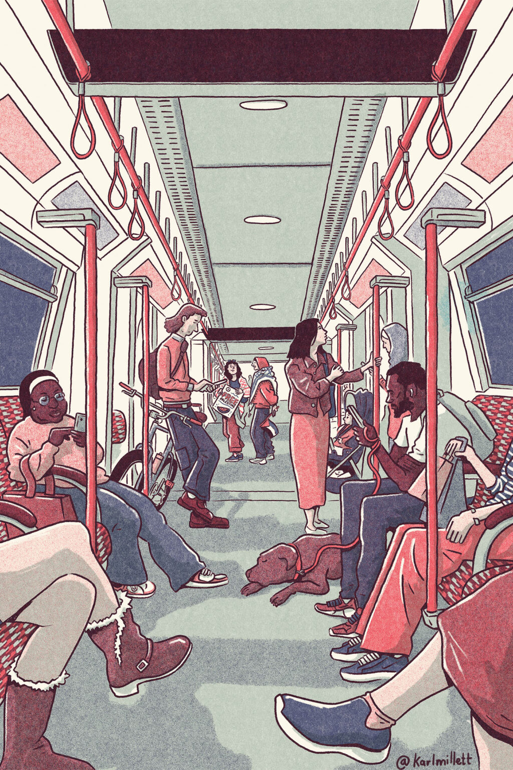 Rider's Lens: Karl Millett's Illustrations - BIKEPACKING.com