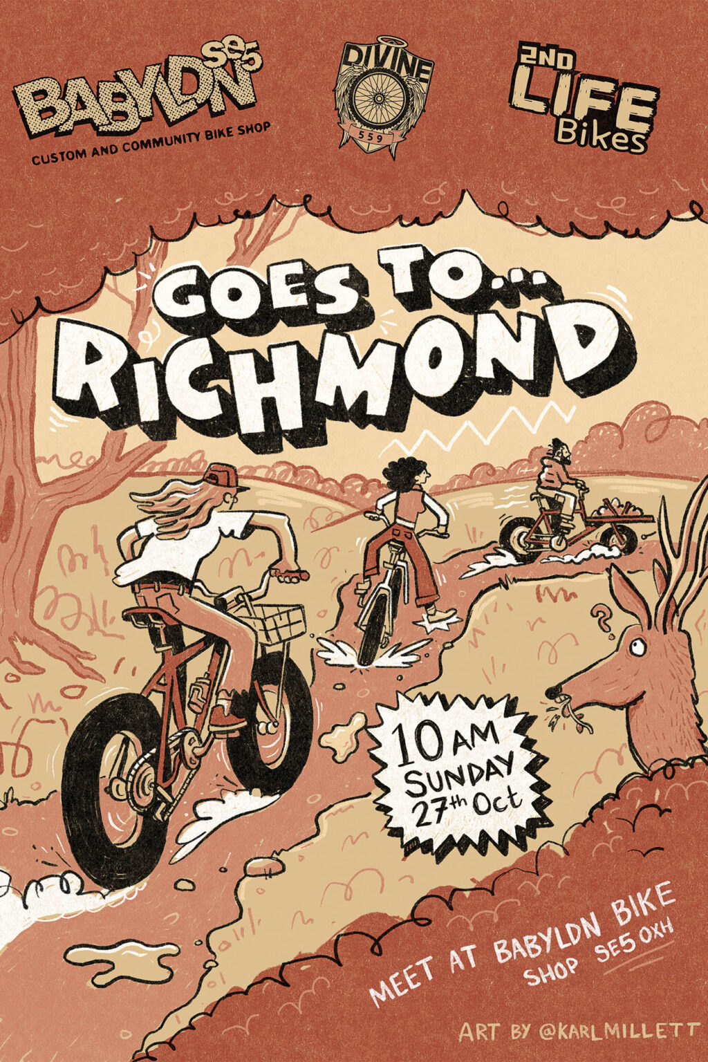 Rider's Lens: Karl Millett's Illustrations - BIKEPACKING.com