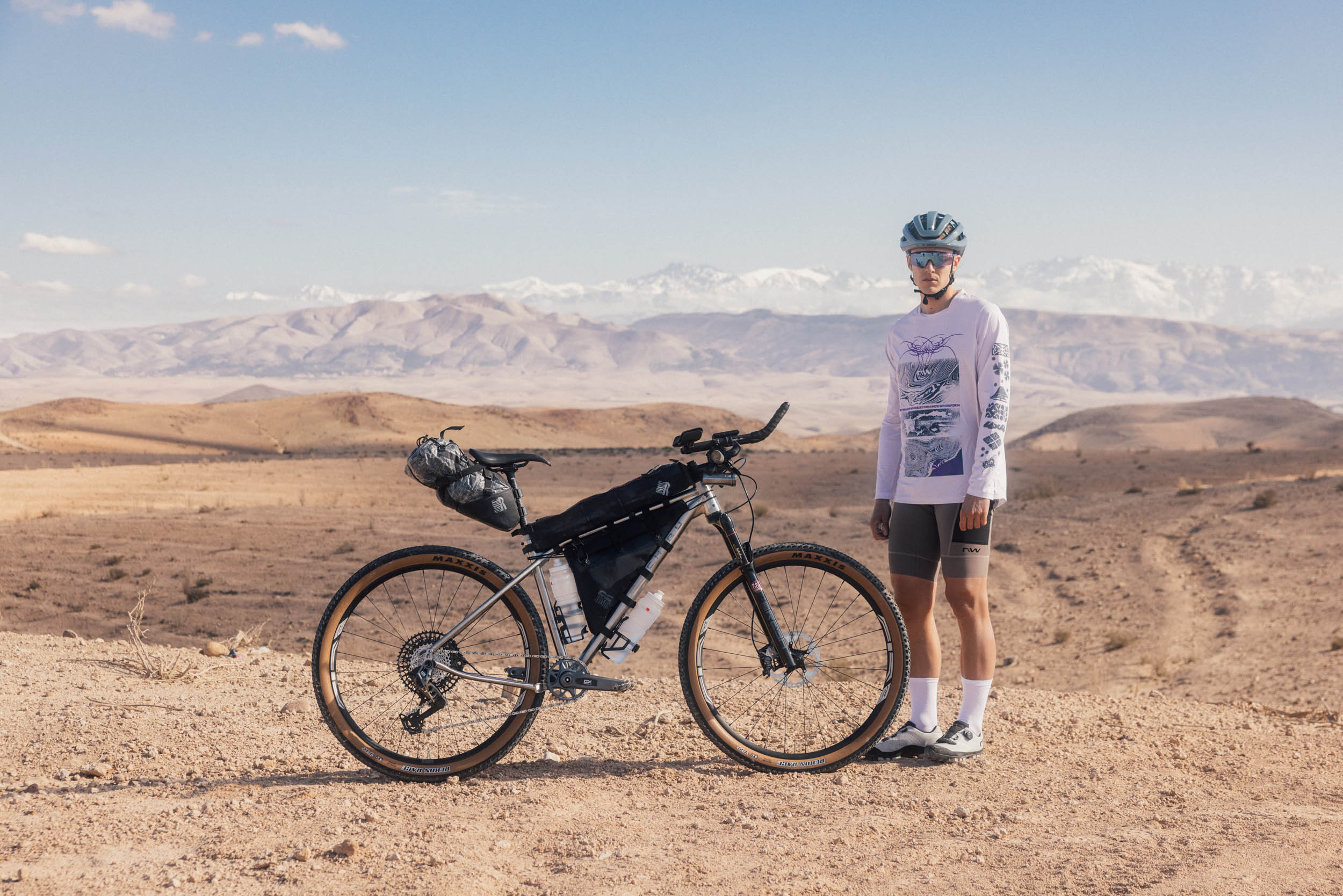 Omero on the 2025 Atlas Mountain Race - BIKEPACKING.com