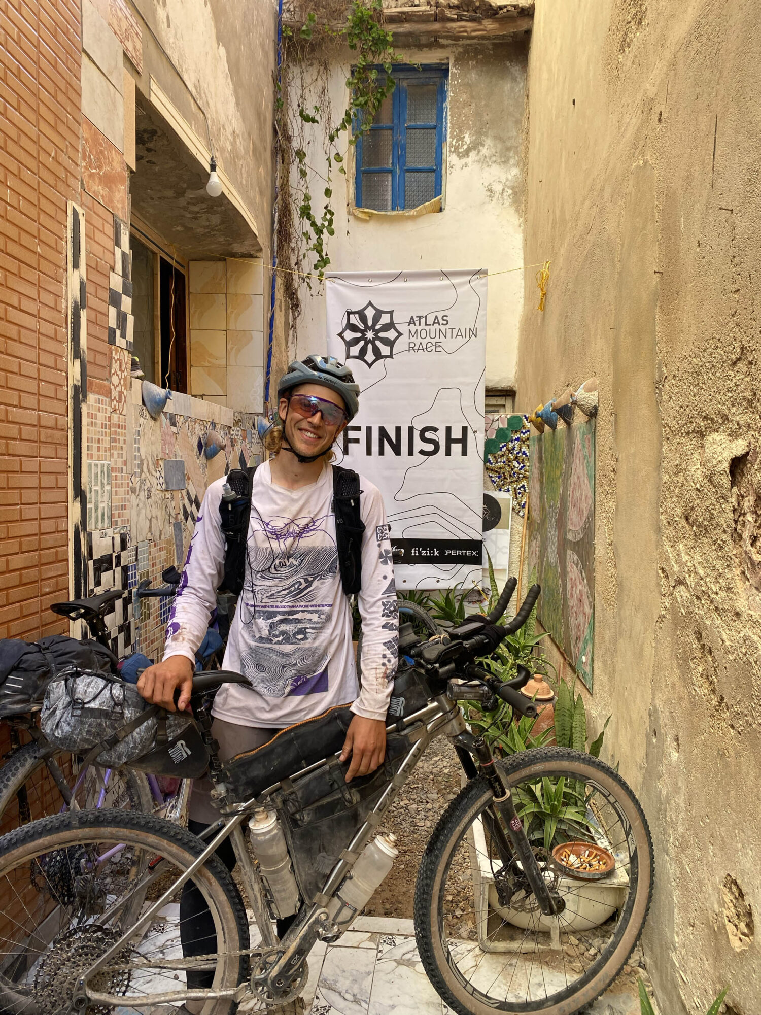 Omero on the 2025 Atlas Mountain Race - BIKEPACKING.com