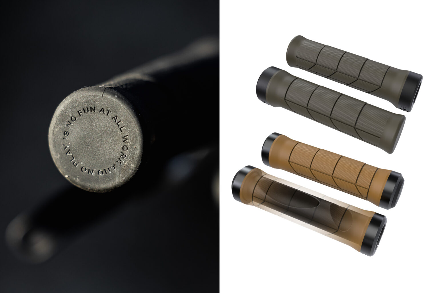 Trek Line MTB Grips Use Cuttouts for Comfort - BIKEPACKING.com