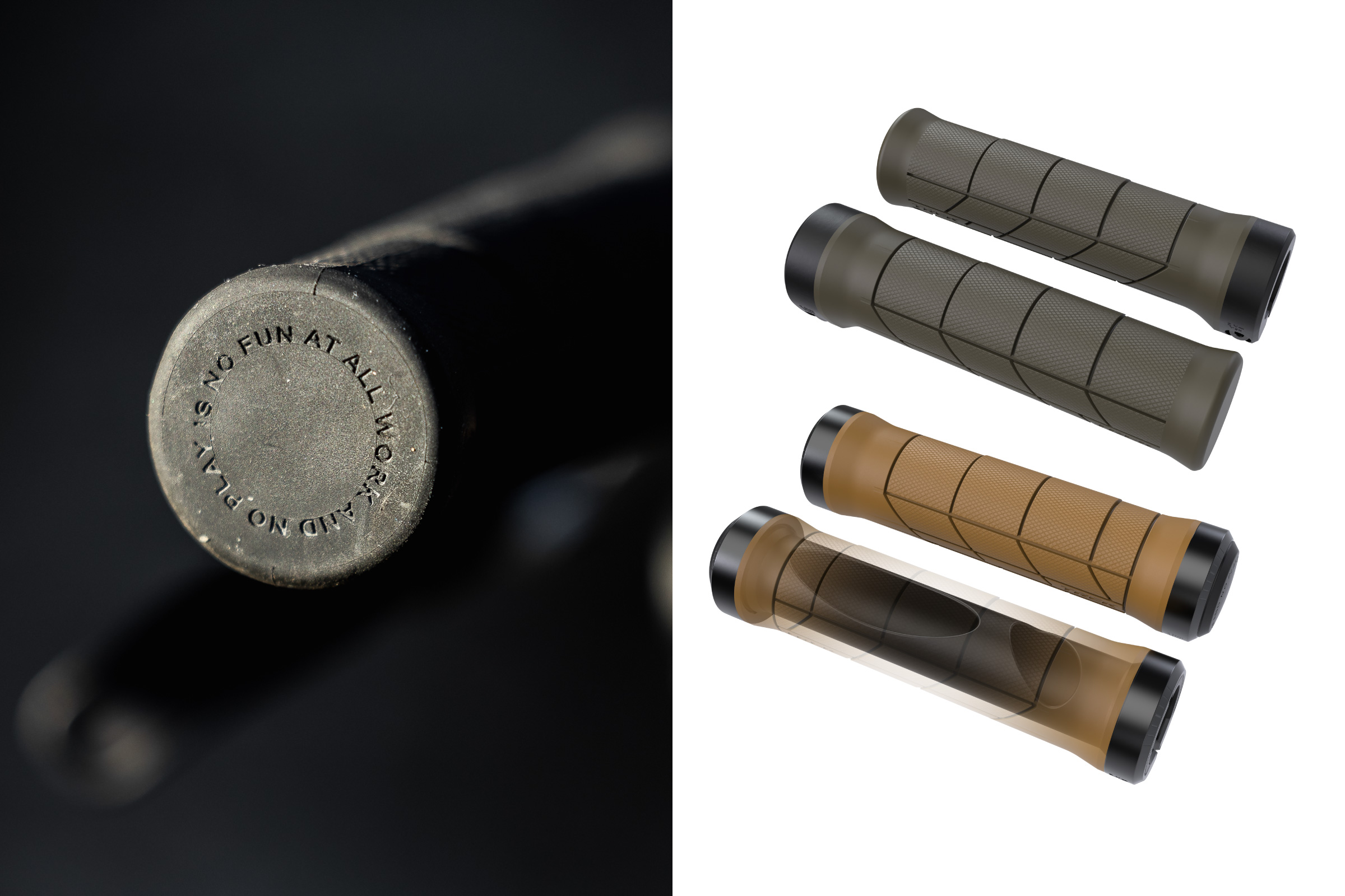 Trek Line MTB Grips Use Cuttouts for Comfort - BIKEPACKING.com