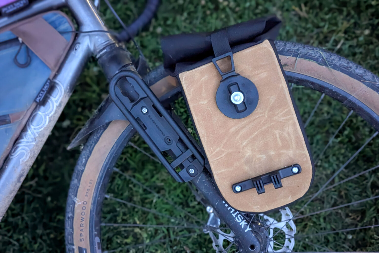 Jack's Sacks Fork Sack with FLiP - BIKEPACKING.com