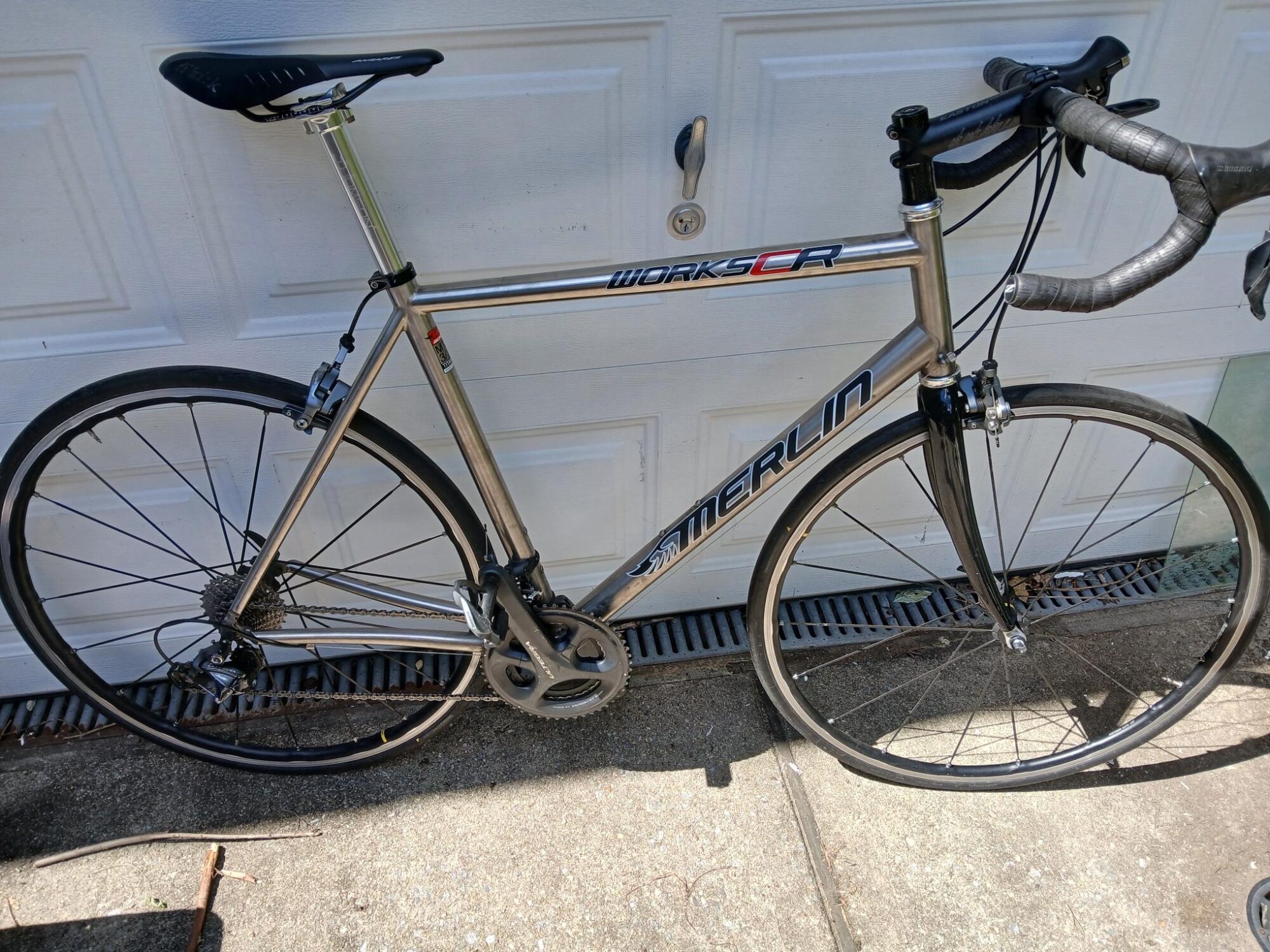 Merlin USA made Titanium bike and carbon fork - BIKEPACKING.com