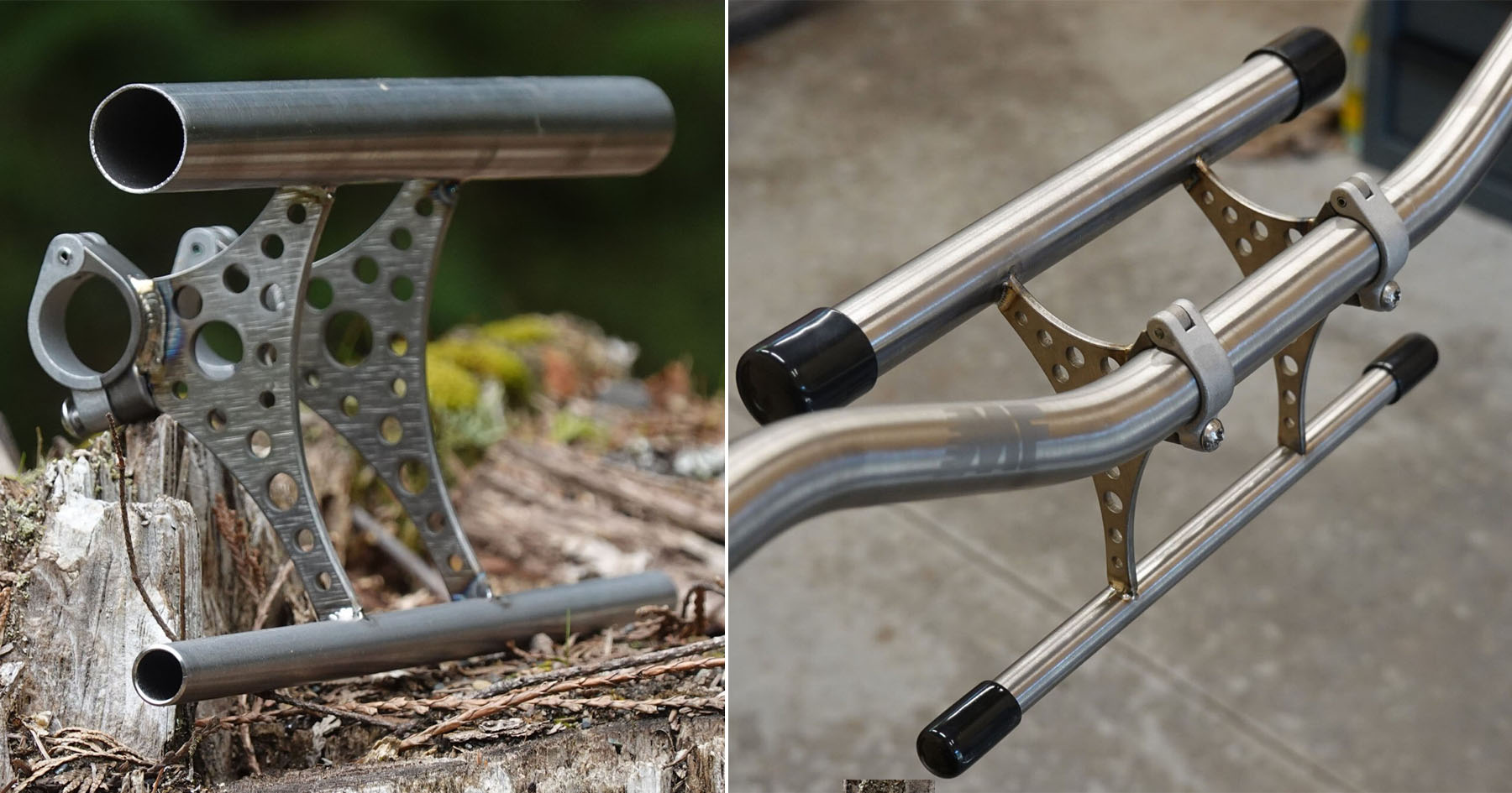 MF Bikes Titanium Bedroll Harness - BIKEPACKING.com