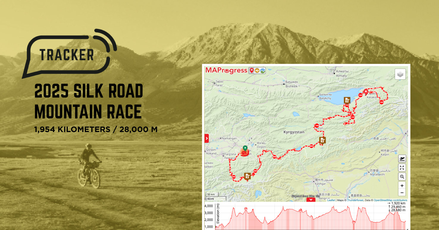 2025 Silk Road Mountain Race Tracker - BIKEPACKING.com