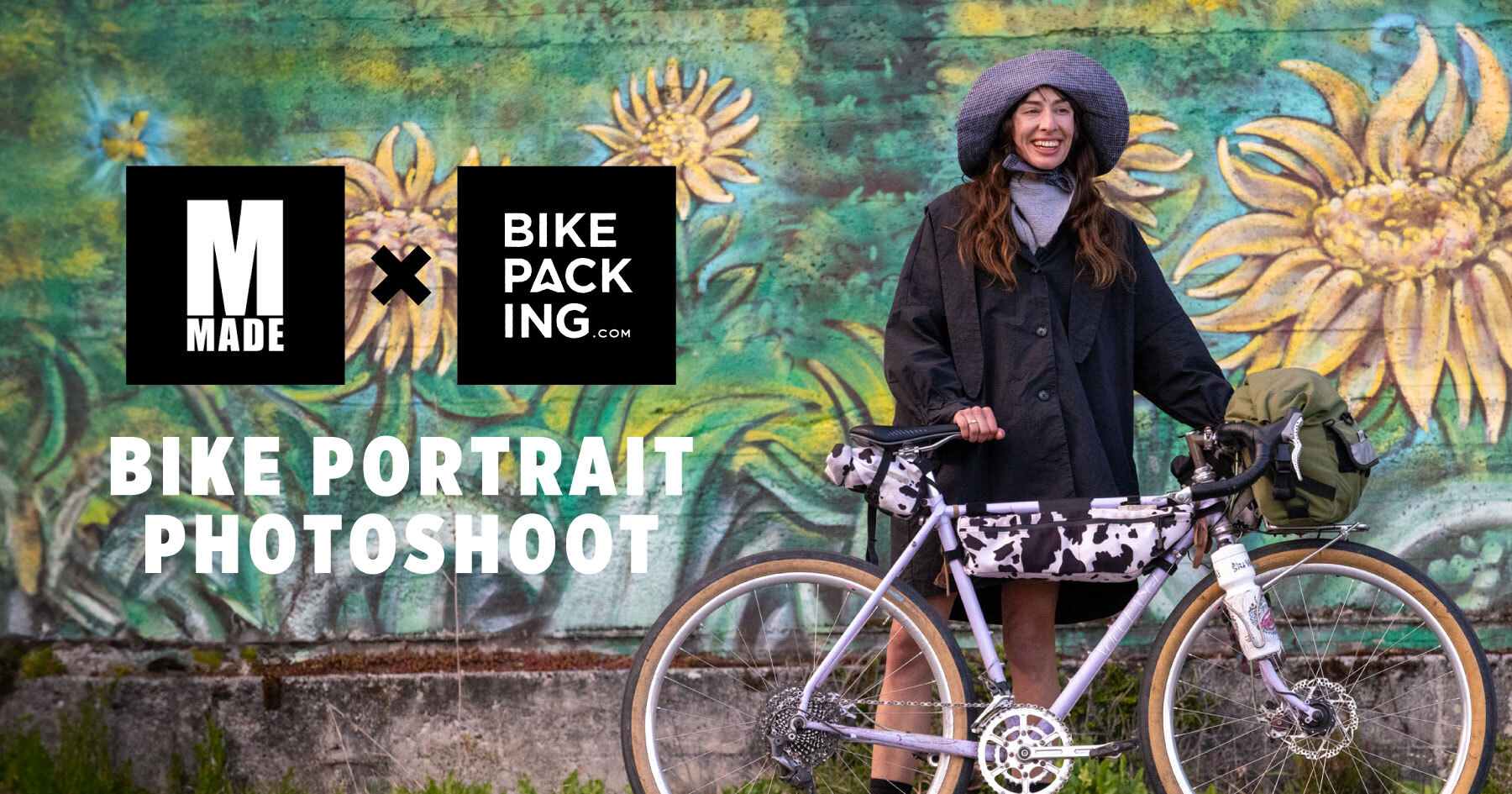 MADE Bike Show Attendee Bike Portrait Photoshoot - BIKEPACKING.com