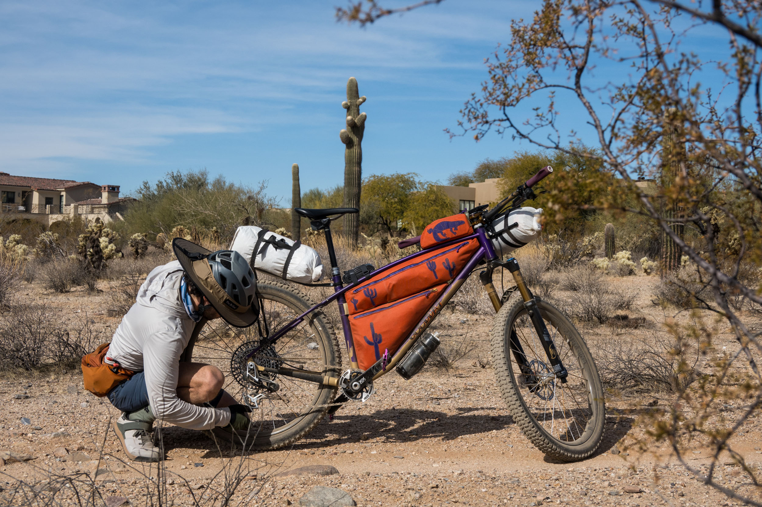 Full Custom: Neil's Goodday + Curiosity Gila Monster - BIKEPACKING.com