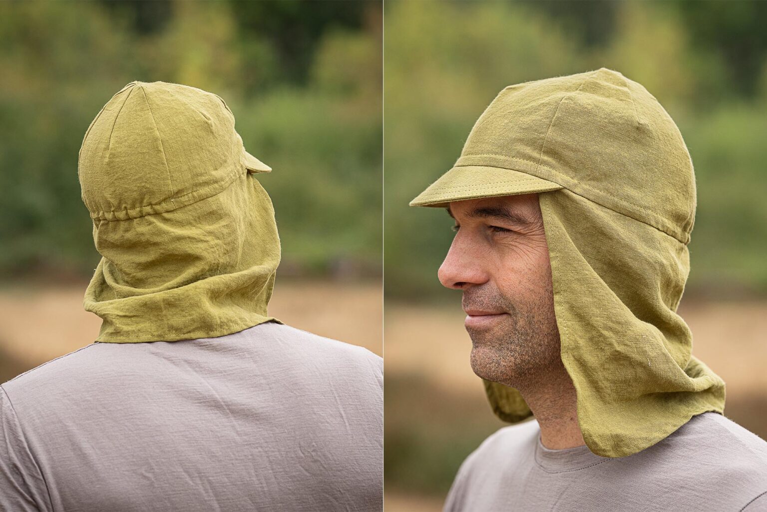 Randi Jo Fabrications' Desert Caps Offer Full Coverage - BIKEPACKING.com