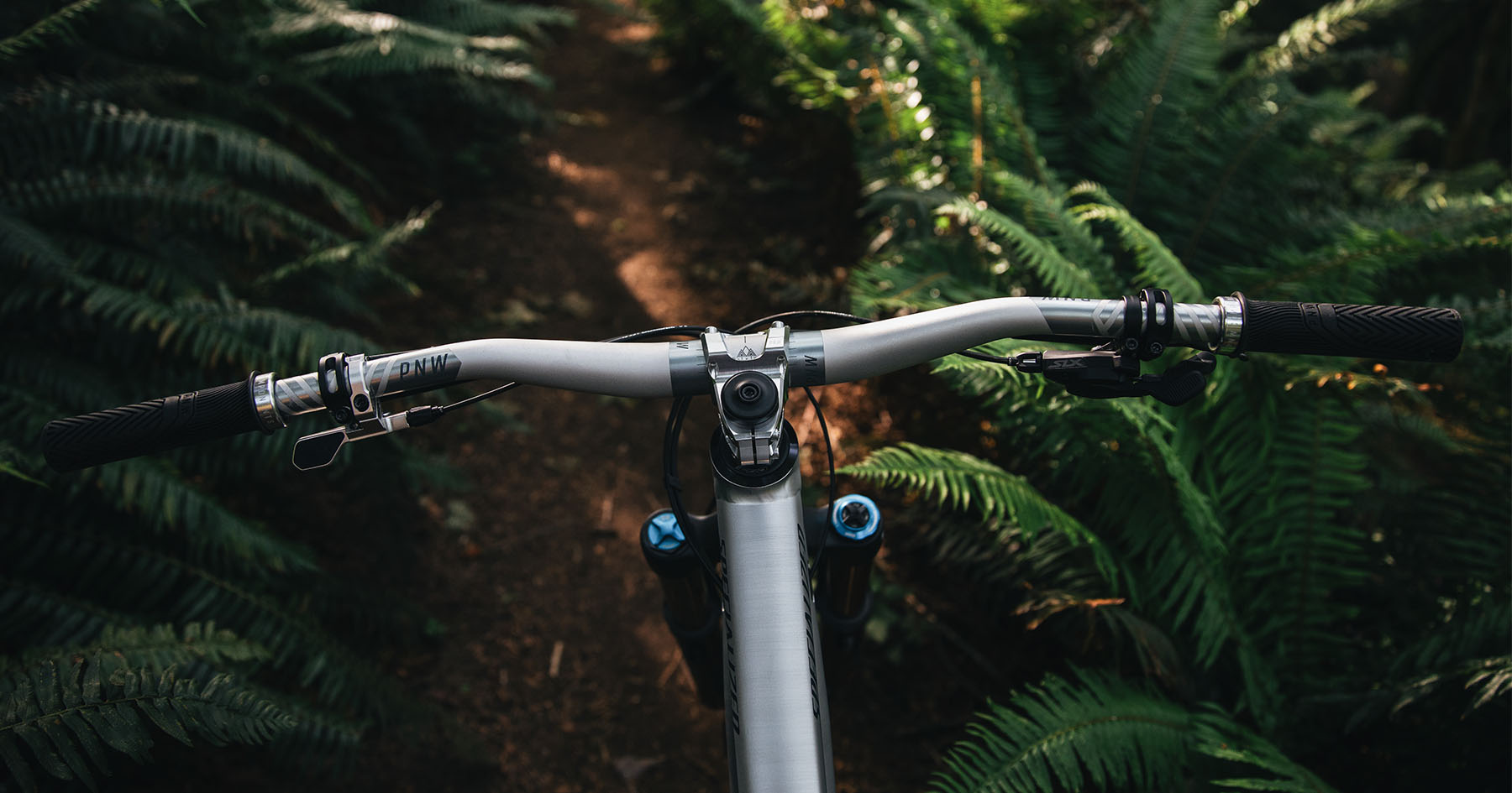 PNW LTD Silver Range Handlebar and Lever - BIKEPACKING.com