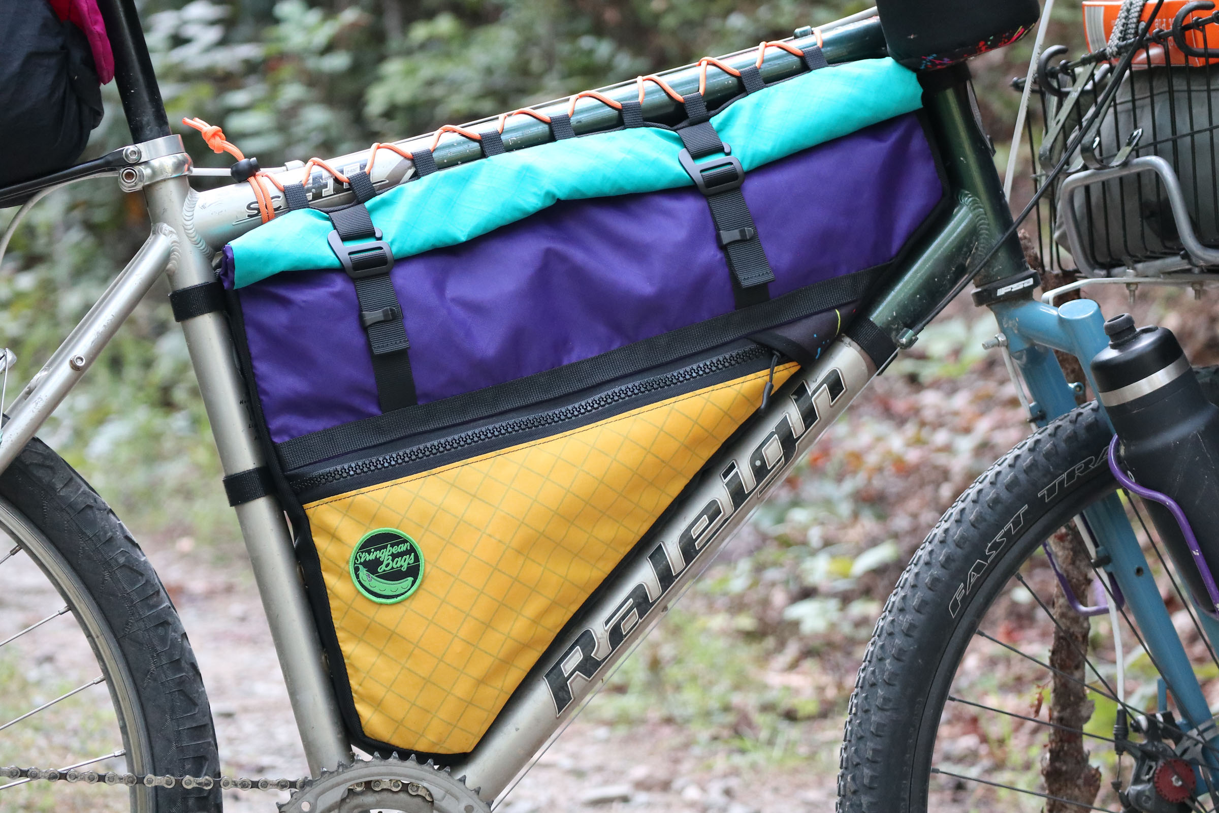Stringbean Bags Two-Story Roll-Top Frame Bag - BIKEPACKING.com
