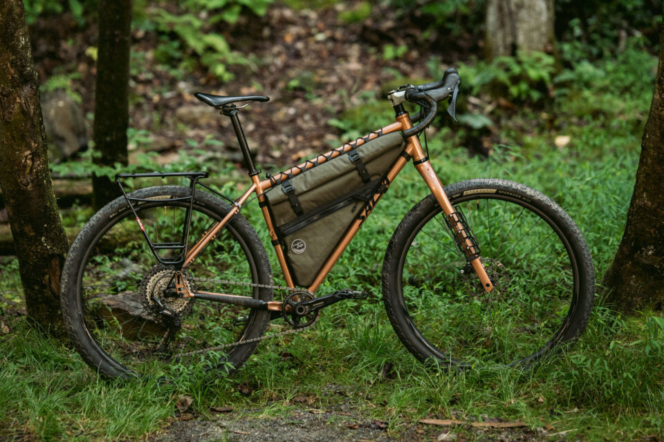 Stringbean Bags Two-Story Roll-Top Frame Bag - BIKEPACKING.com