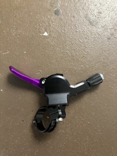 Wolf Tooth ReMote Pro Dropper Post Lever - 22.2mm Clamp, Purple - BIKEPACKING.com