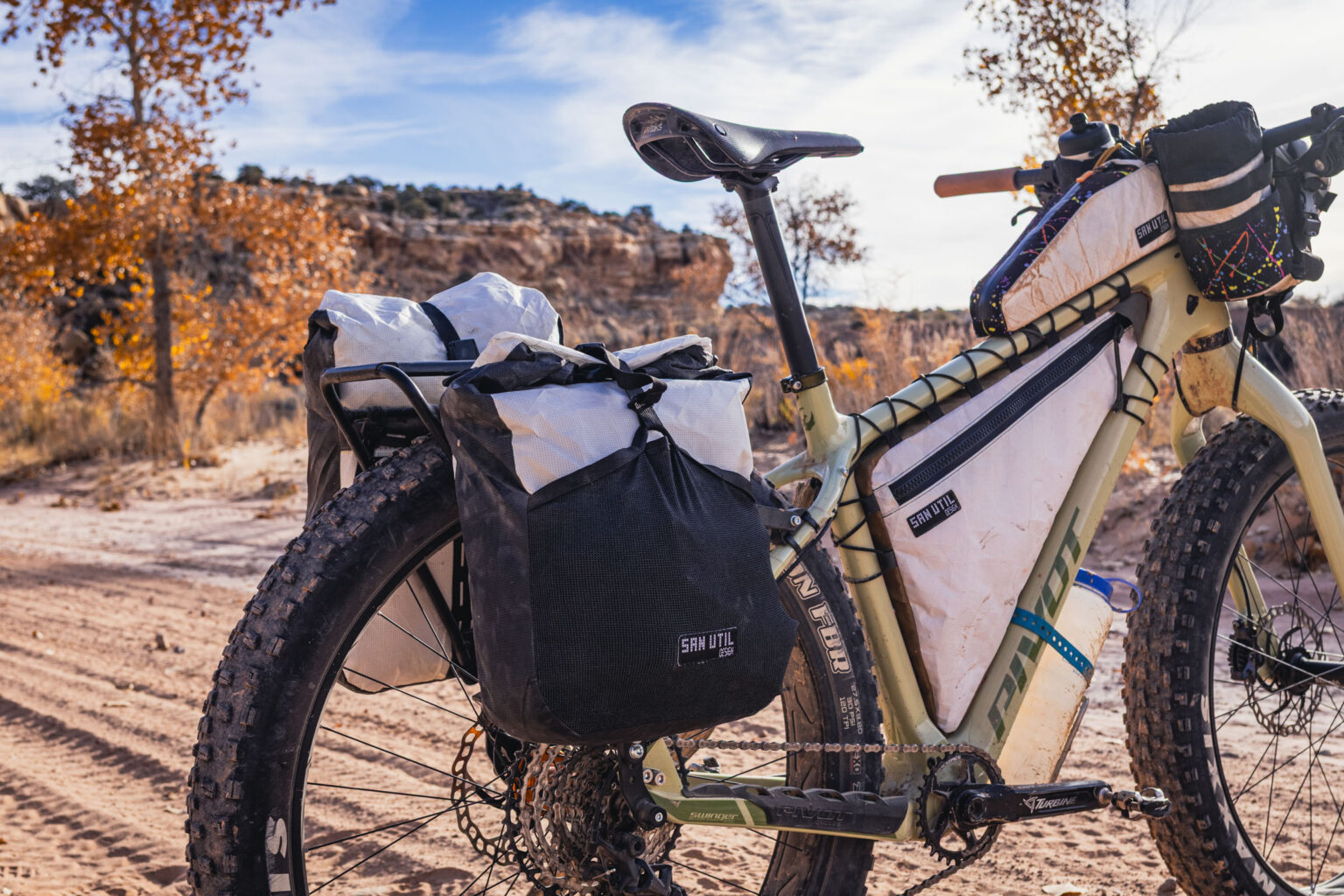 San Util Design V2 Panniers - BIKEPACKING.com