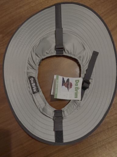 Da Brim Helmet Hat Gray (New) - BIKEPACKING.com