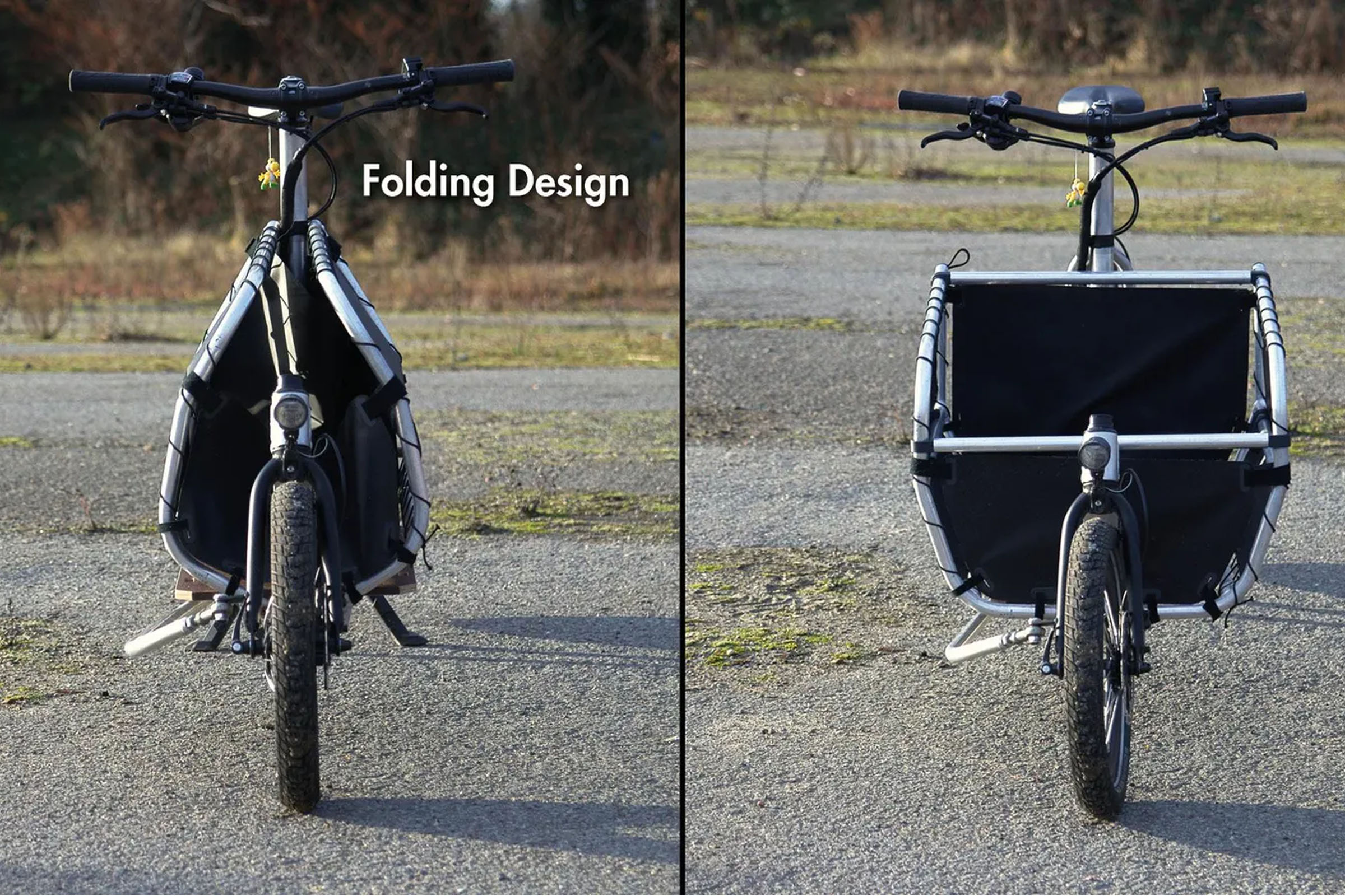 Phil Vandelay's Super Compact Foldable Cargo Bike - BIKEPACKING.com