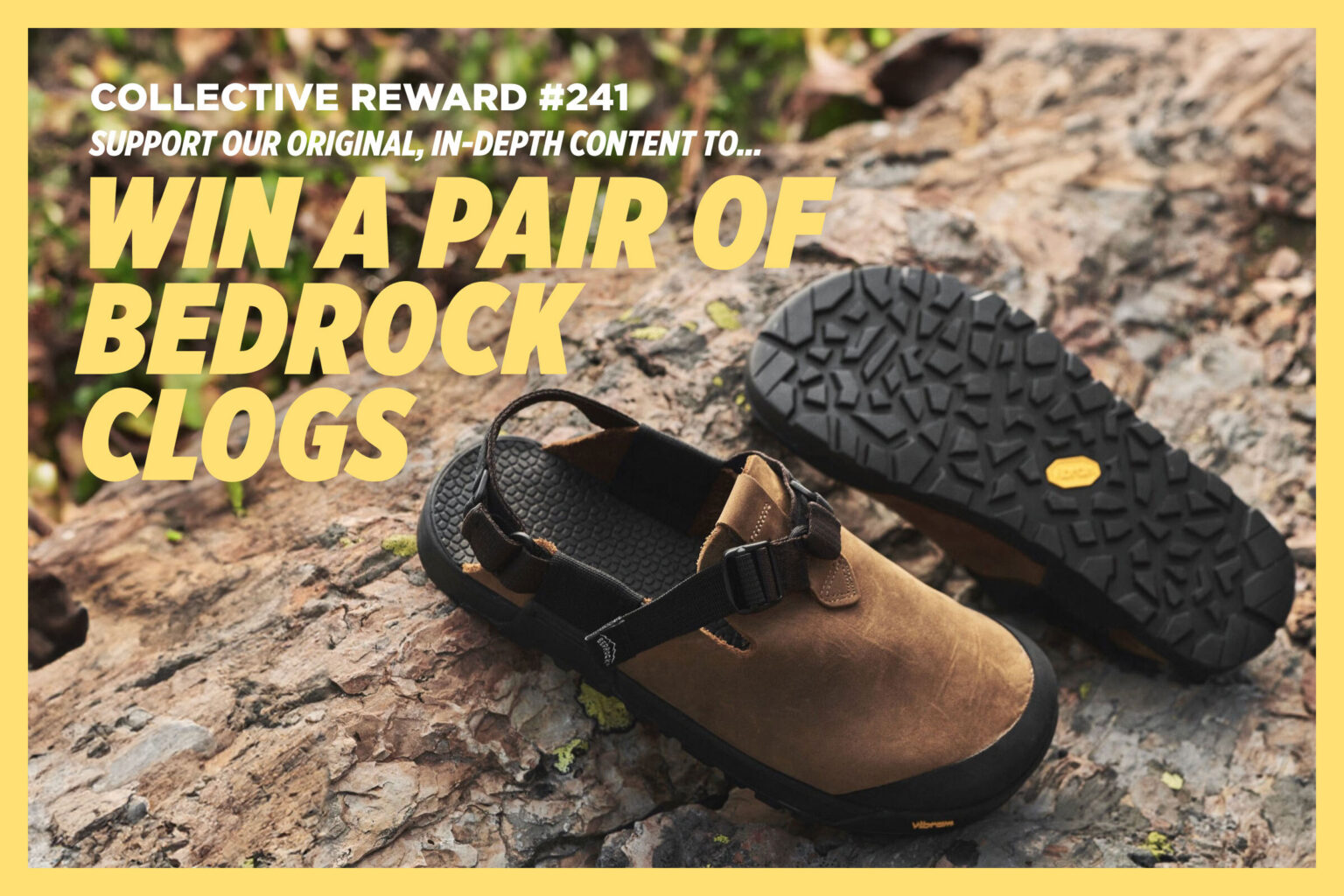 Collective Reward #241: Bedrock Mountain Clogs - BIKEPACKING.com
